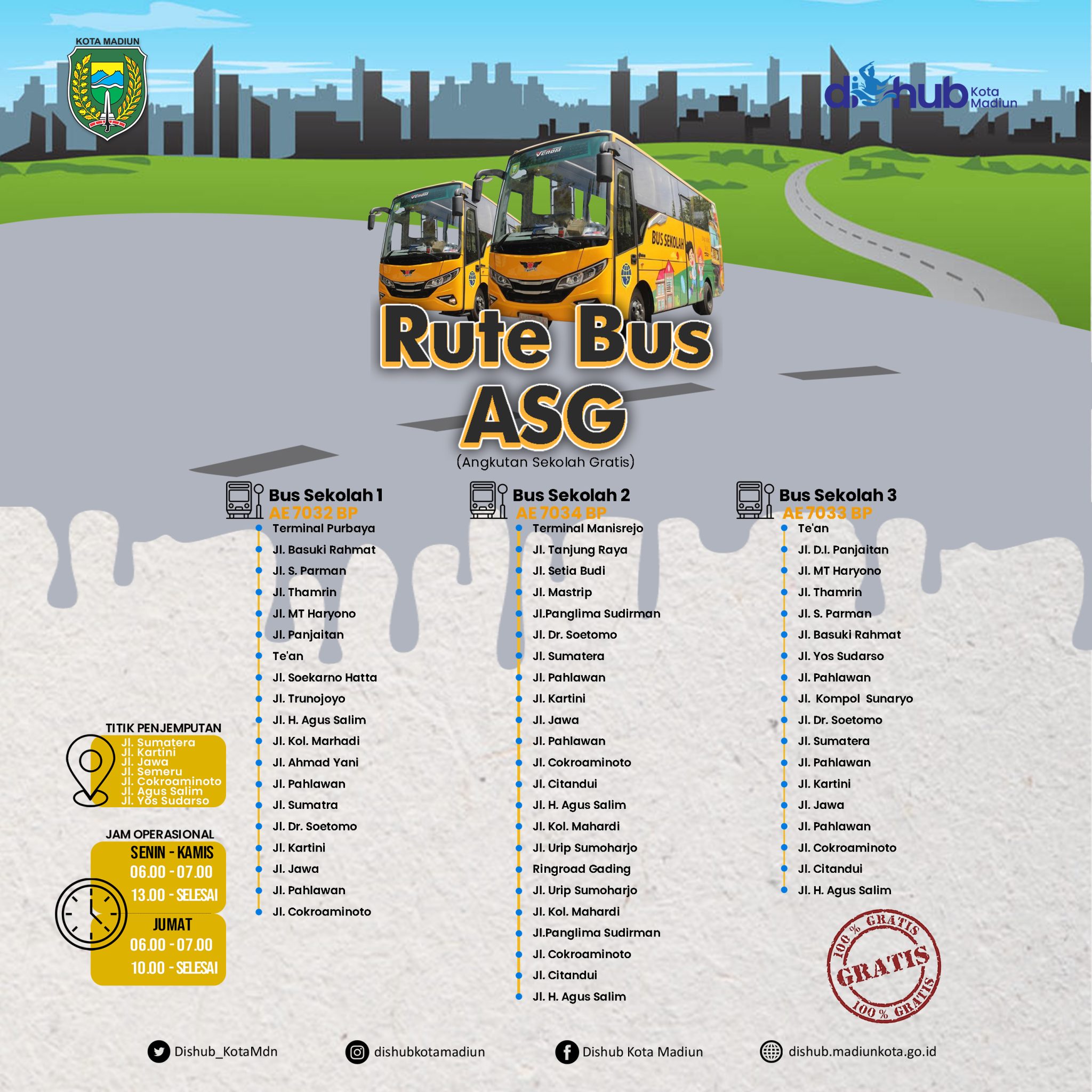 rute bus